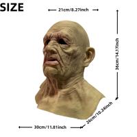 China Professional Human Mask with Realistic Appearance and Latex Material for Theater Film and Costume Parties One Size Fits Most for sale