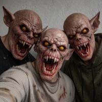 China Terrifying Vampire Bat Latex Mask for Halloween Cosplay - Lightweight 0.3kg and One Size Fits Most for sale