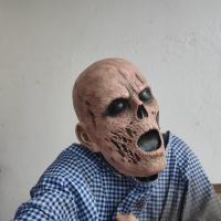 China Realistic Scary Latex Zombie Mask – Full Face Horror Design for Halloween, Cosplay, Costume Parties, Haunted House Events, and Film/Theater Production for sale