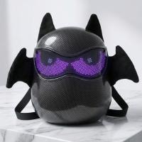 China Programmable LED Display Bat Backpack, Carbon Fiber Hard Shell, Customizable Expression, Bluetooth App Control for Tech Lovers for sale