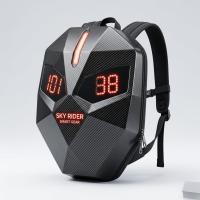 China Cyberpunk Hardshell Smart LED Backpack with Dual Programmable Screens, App Control, Perfect for Commuting and Tech Enthusiasts - SKY RIDER for sale