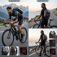 China Cyberpunk Hardshell Smart LED Backpack with Dual Programmable Screens, App Control, Perfect for Commuting and Tech Enthusiasts - SKY RIDER for sale