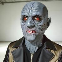 China Realistic Scary Monster Latex Mask Horror Evil Demon Face Masks for Halloween Cosplay Party Creepy Ghost Costume Props for sale