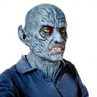 China Realistic Scary Monster Latex Mask Horror Evil Demon Face Masks for Halloween Cosplay Party Creepy Ghost Costume Props for sale