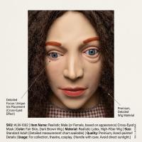 China Realistic Latex Woman Mask with Wig for Cosplay, Fancy Dress Party, and Pranks - Natural Look for sale