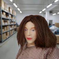 China Realistic Latex Woman Mask with Wig for Cosplay, Fancy Dress Party, and Pranks - Natural Look for sale