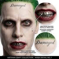 China Realistic Green Hair Creepy Clown Mask - Scary Latex Villain Face Helmet for Cosplay & Halloween Party for sale