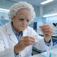China Realistic Old Man Latex Mask with Fluffy White Hair Full Head Wrinkled Elderly Male Mask for Halloween Cosplay Party Prop for sale