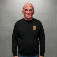 China Realistic Burned Man Horror Latex Mask with Scarred Skin - Terrifying Creepy Face Disguise for Adult Halloween Cosplay Costume Party Props for sale