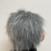 China Realistic Old Man Latex Mask with Grey Hair - Wrinkly Grandpa Headpiece for Adult Halloween Costume Cosplay Party Props for sale