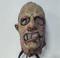 China Realistic Biohazard Mutant Zombie Mask - Gory Infected Monster Full Head Latex Headpiece for Adult Halloween Cosplay Costume Party for sale