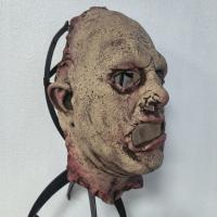 China Realistic Biohazard Mutant Zombie Mask - Gory Infected Monster Full Head Latex Headpiece for Adult Halloween Cosplay Costume Party for sale