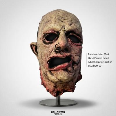 China Realistic Biohazard Mutant Zombie Mask - Gory Infected Monster Full Head Latex Headpiece for Adult Halloween Cosplay Costume Party for sale