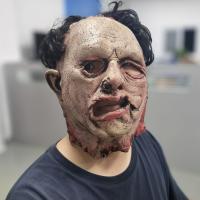 China Realistic Biohazard Mutant Zombie Mask - Gory Infected Monster Full Head Latex Headpiece for Adult Halloween Cosplay Costume Party for sale