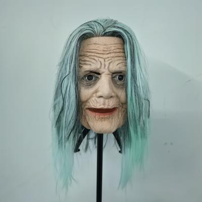 China Realistic Face Replica Human Mask in Latex Material for One Size Fit Most Theatrical Performances for sale
