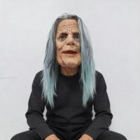 China Realistic Face Replica Human Mask in Latex Material for One Size Fit Most Theatrical Performances for sale