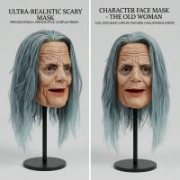 China Realistic Face Replica Human Mask in Latex Material for One Size Fit Most Theatrical Performances for sale