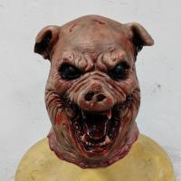 China Realistic Zombie Pig Latex Mask Full Head Horror Animal Monster Mask for Halloween Cosplay Costume Party for sale