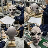 China Comfortable and Secure Fit Lightweight Latex Monster Mask for Festivals and Entertainment Events for sale