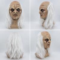 China Latex Material Creepy Mask for Halloween Events - One Size Fit Most Scary Mask for Horror Themed Parties for sale