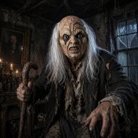 China Latex Material Creepy Mask for Halloween Events - One Size Fit Most Scary Mask for Horror Themed Parties for sale