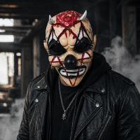 China Latex Material Monster Mask One Size Fit Most for Event Planners Halloween Parties Theatrical Shows for sale