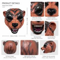 China Latex Material Monster Mask with Bold and Creative Designs in One Size Fit Most for Festivals and Theatrical Shows for sale