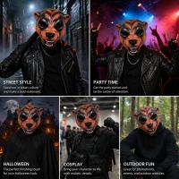 China Latex Material Monster Mask with Bold and Creative Designs in One Size Fit Most for Festivals and Theatrical Shows for sale