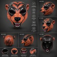 China Latex Material Monster Mask with Bold and Creative Designs in One Size Fit Most for Festivals and Theatrical Shows for sale