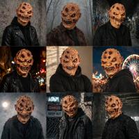China Premium Pure Latex Horror Mask with Hyper-Realistic Details and Full Head Coverage for Halloween Cosplay for sale