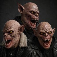 China Terrifying Vampire Bat Latex Mask for Halloween Cosplay - Lightweight 0.3kg and One Size Fits Most for sale