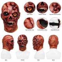 China Grotesque Mutant Latex Mask, Realistic Undead Monster Mask for Adults for sale