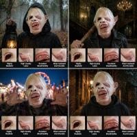 China Realistic Scary Features Latex Material Creepy Masks One Size Fit Most for Halloween and Haunted Houses for sale