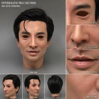 China Professional Medical-Grade Silicone Mask with Moving Mouth Technology and Ultra-Thin Seamless Blend for Halloween and Cosplay for sale