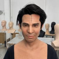 China Breathable Realistic Silicone Adult Full Head Mask with Lifelike Skin Texture, Comfortable Fit and Natural Facial Details for Halloween, Cosplay, Costume Events, Parties, Stage Shows and Photoshoots for sale