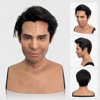 China Breathable Realistic Silicone Adult Full Head Mask with Lifelike Skin Texture, Comfortable Fit and Natural Facial Details for Halloween, Cosplay, Costume Events, Parties, Stage Shows and Photoshoots for sale