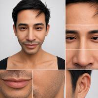 China Hyper-Realistic Male Silicone Full Head Mask with Handcrafted Facial Details, Natural Skin Texture and Comfortable Fit for Cosplay, Film Makeup, Stage Performance, Costume Events for sale