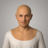 China Hyper-Realistic Male Silicone Full Head Mask with Handcrafted Facial Details, Natural Skin Texture and Comfortable Fit for Cosplay, Film Makeup, Stage Performance, Costume Events for sale