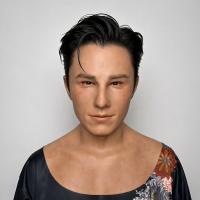 China Ultra-Realistic Male Silicone Mask - Professional Grade Hyper-Realistic FX Face Mask for Cosplay, Film, and Realistic Human Transformation Headwear for sale
