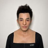 China Professional Grade Hyper-Realistic Male Silicone Full Head Mask with Breathable Ultra-Soft Lifelike Skin Texture for Cinematography, Cosplay, Stage Performance, Special Effects for sale