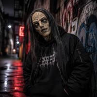 China Realistic Cracked Zombie Full-Face Latex Mask with Long Hair, Lifelike Cracks, and Horror Detailing for Halloween, Cosplay, Costume Parties, and Themed Events for sale