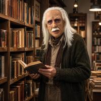 China Long White Hair Old Man Latex Full Head Mask with White Mustache, Realistic Wrinkles, Aged Skin Texture and Visible Eye Openings for Halloween Party Cosplay Costume Photo Video Props for sale