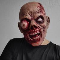 China Realistic Skull Latex Mask, Scary Alien Monster Full Face Mask for Adults, Halloween Horror Costume Mask, Creepy Zombie Cosplay Mask for Party, Haunted House, Stage Performance for sale