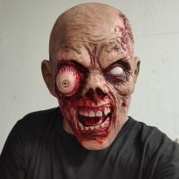 China Realistic Skull Latex Mask, Scary Alien Monster Full Face Mask for Adults, Halloween Horror Costume Mask, Creepy Zombie Cosplay Mask for Party, Haunted House, Stage Performance for sale