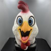 China Realistic Rooster Latex Mask Full Head Chicken Costume Mask for Adults, Funny Animal Mask for Halloween Party, Cosplay Events, Stage Performance and Festival Activities for sale