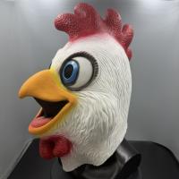 China Realistic Rooster Latex Mask Full Head Chicken Costume Mask for Adults, Funny Animal Mask for Halloween Party, Cosplay Events, Stage Performance and Festival Activities for sale