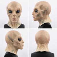 China Realistic Alien Latex Mask Manufacturer | Premium Full Face Horror Costume Mask for Halloween, Cosplay, Party Events and Wholesale Custom OEM Production for sale