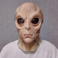 China Realistic Alien Latex Mask Manufacturer | Premium Full Face Horror Costume Mask for Halloween, Cosplay, Party Events and Wholesale Custom OEM Production for sale