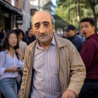 China Realistic Old Man Latex Mask, Bald Grandpa Full Head Mask with Detailed Wrinkles, Gray Hair and Beard, Elderly Face Costume for Halloween, Cosplay, Party, Haunted House, Theater and Adult Role Play for sale
