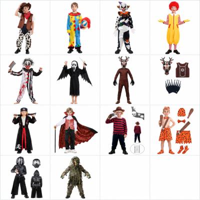 China Wholesale Kids Halloween Costumes Boys Horror Clown Vampire Cowboy Monster Spooky Fantasy Cosplay Fancy Dress Party Outfits Children Costume Sets OEM ODM Custom Manufacturer Supplier Patygr for sale